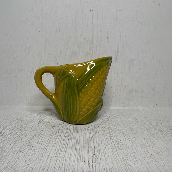 Art | Vintage 194s Rosemead Small Glazed Pottery Corn Pitcher | Poshmark